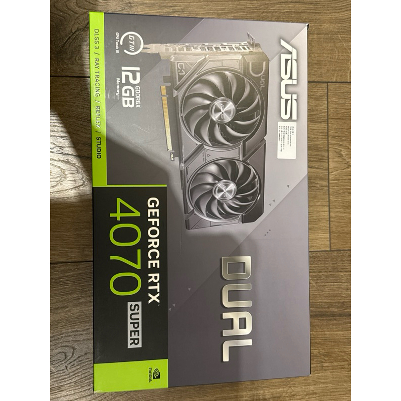 ASUS DUAL RTX4070 Super 4070s 12g 優質二手顯示卡 | 蝦皮購物