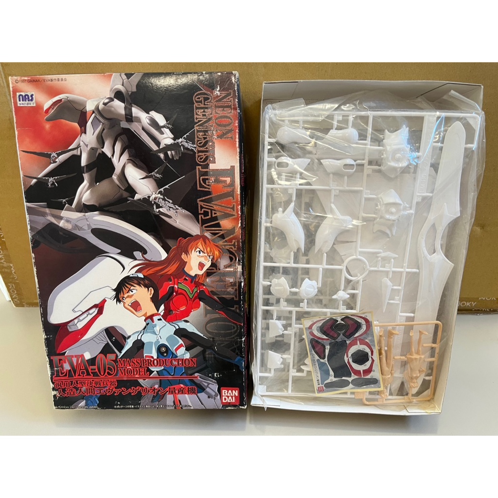 【現貨】1997年 日本製 BANDAI 萬代 新世紀福音戰士 EVA-05 5號機 | 蝦皮購物
