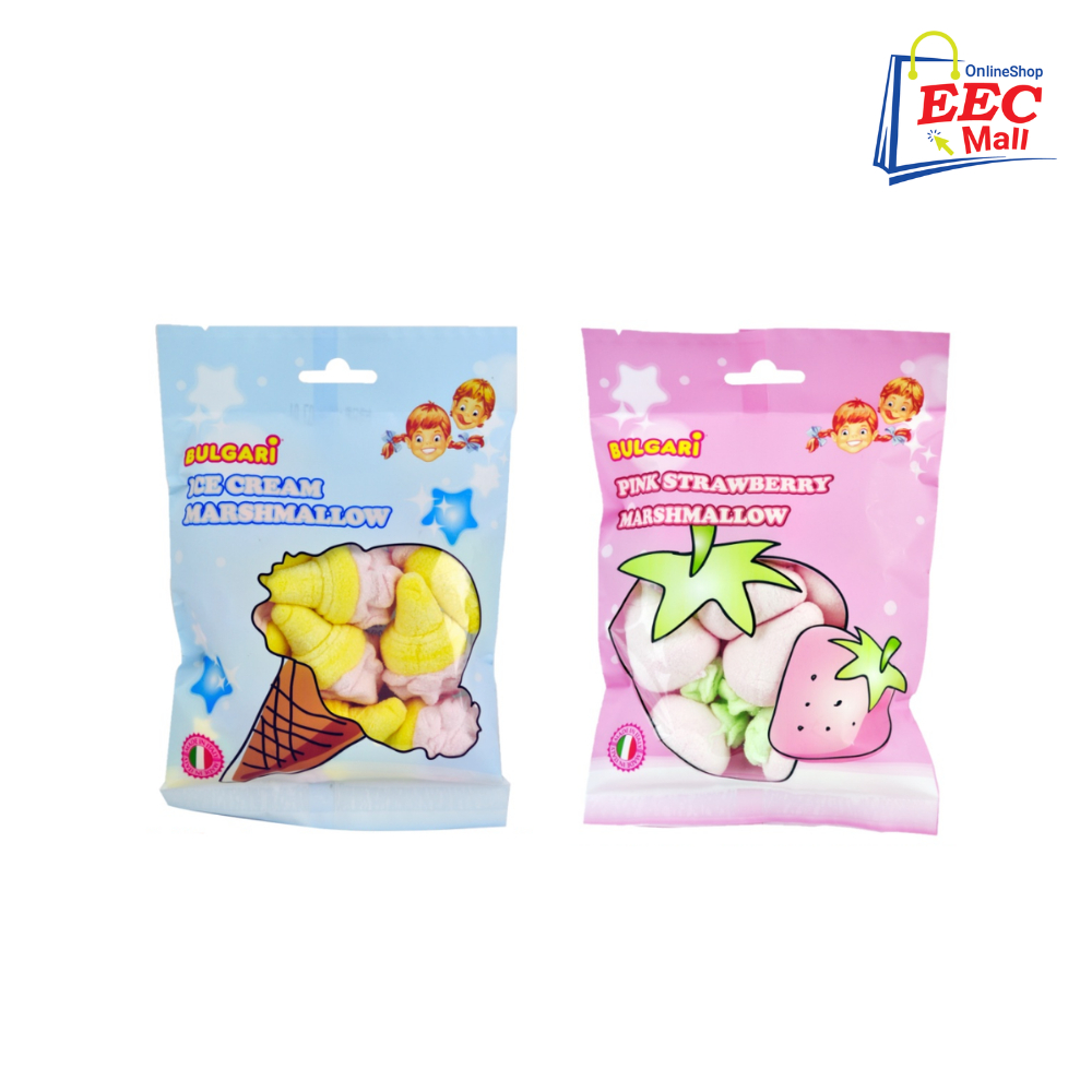 寶格麗 BULGARI Marshmallow棉花糖- 草莓/冰淇淋造型 ice cream/strwbrry_105g | 蝦皮購物