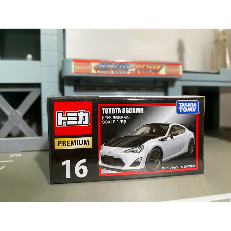 Tomica Premium no.16 TOYOTA 86 GRMN 黑盒 | 蝦皮購物