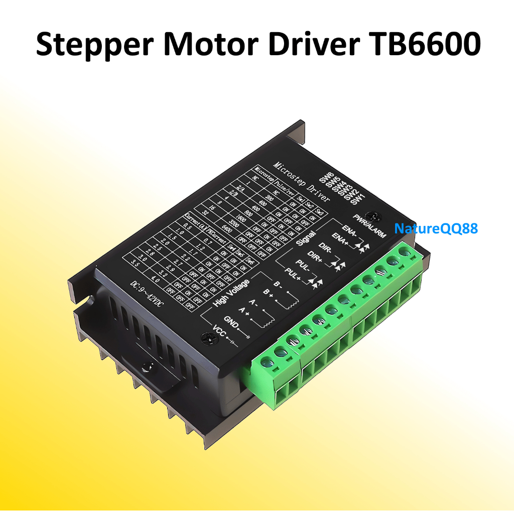 TB6600 4.5A 步進馬達驅動器 驅動板 單軸控制器 電流可調 | 蝦皮購物