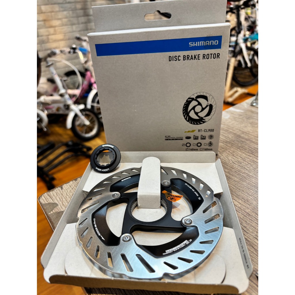 佶昇動輪車-Shimano Dura-Ace RT-CL900公司貨盒裝中央鎖入式140 160mm 碟盤碟片超高能散熱 | 蝦皮購物