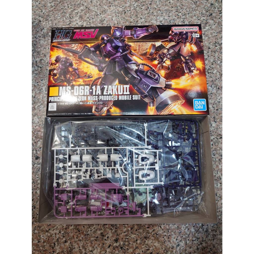 現貨 萬代 HGUC 1/144 #151 MS-06R-1A ZAKUII 薩克II 黑色三連星 | 蝦皮購物