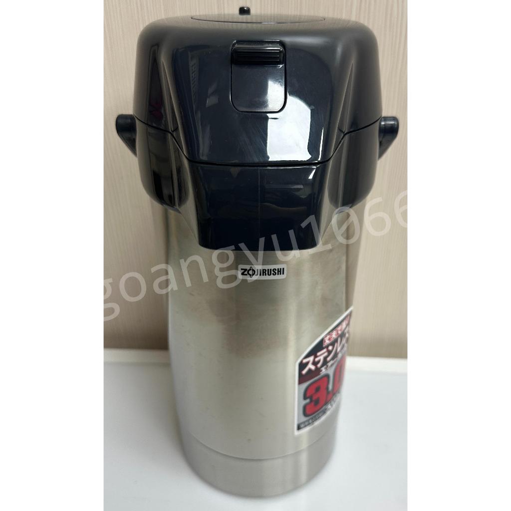 【福利品出清】象印 SGA-30 氣壓式不鏽鋼桌上型保溫瓶 3L | 蝦皮購物