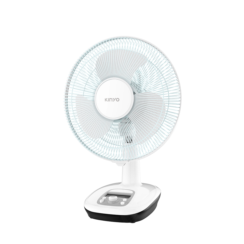 【KINYO】12吋充插二用電風扇(CF-1205)｜超取限一台 桌扇 露營扇 電風扇 不插電也能吹 停電應急必備 | 蝦皮購物