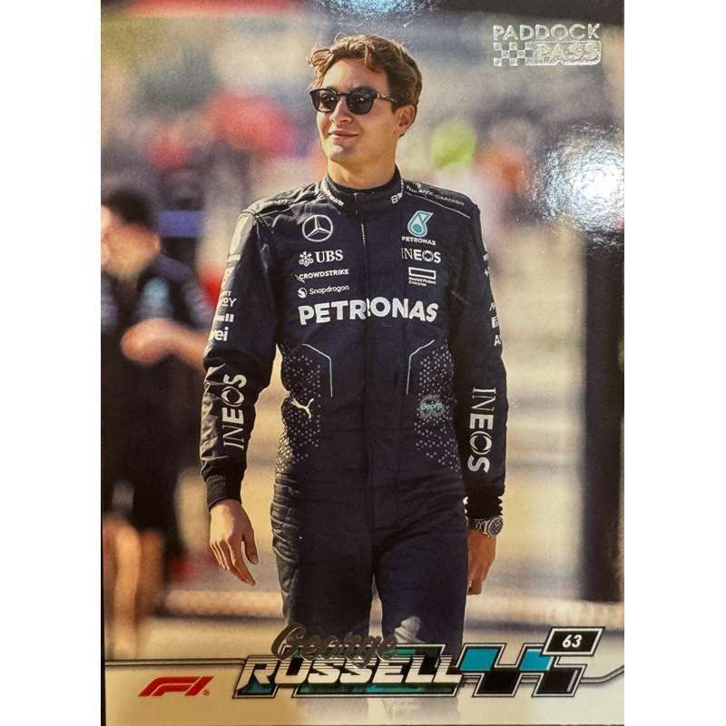 George Russell Paddock Pass | 蝦皮購物