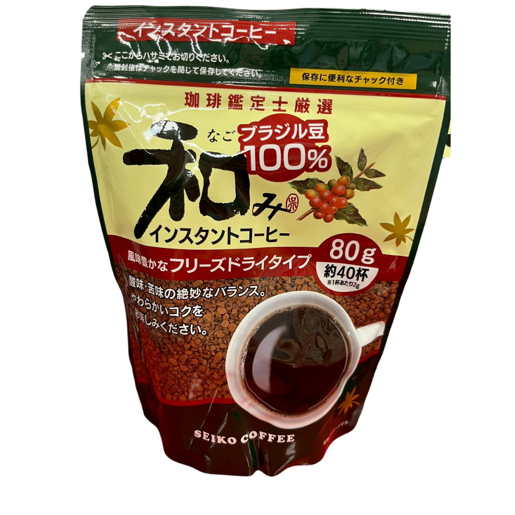 SEIKO COFFEE 和風即溶咖啡 80g【現貨】 | 蝦皮購物