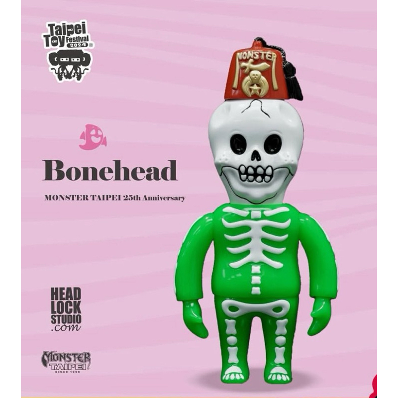 「全新現貨」台北怪獸 限定 Headlockstudio 骷髏 科怪 headlock studio | 蝦皮購物