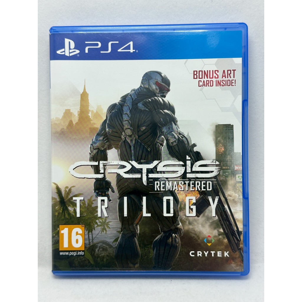 【二手遊戲】SONY PS4 末日之戰 重製版 三部曲 孤島危機 CRYSIS 1 2代 中文版 3代 英文版 | 蝦皮購物