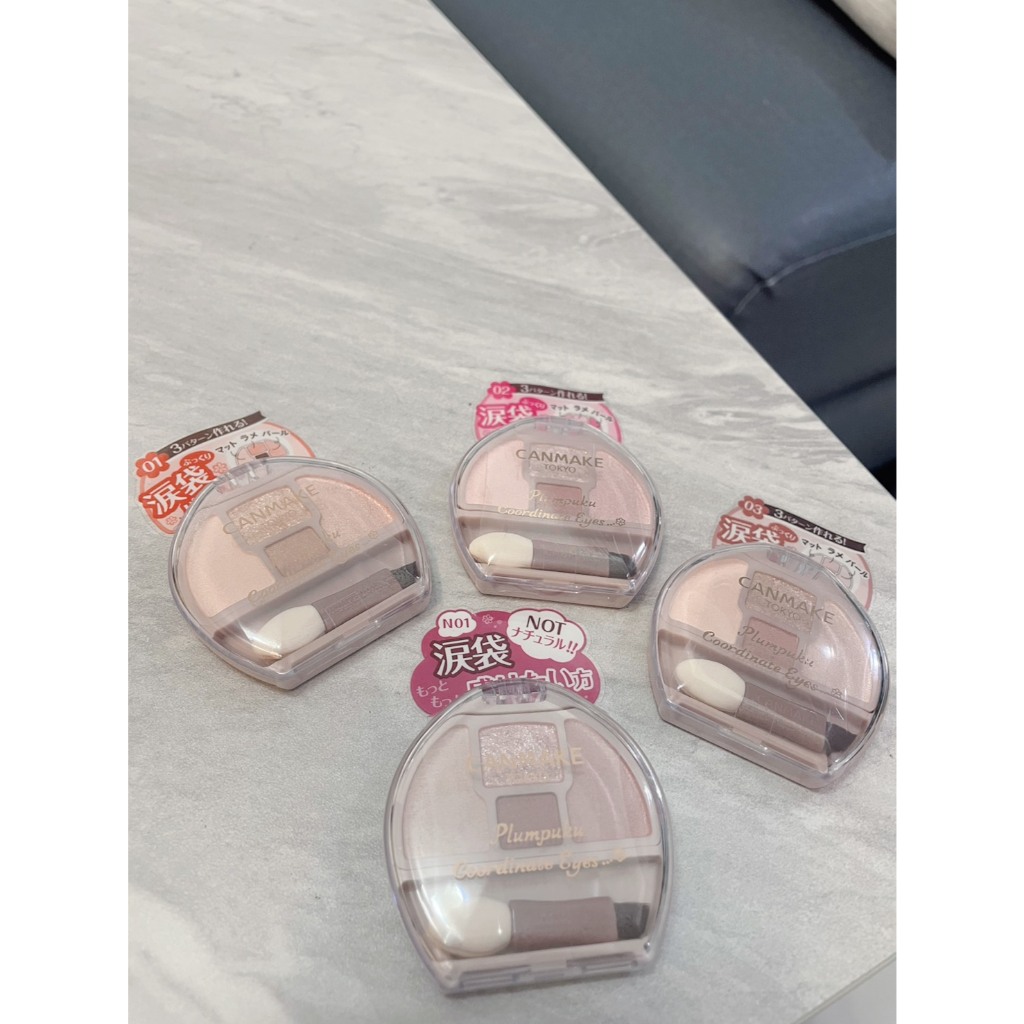 CANMAKE N01新色 現貨 眼影 預臥蠶打亮盤 淚袋 打亮臥蠶盤 淚袋專用盤 四色眼影 | 蝦皮購物