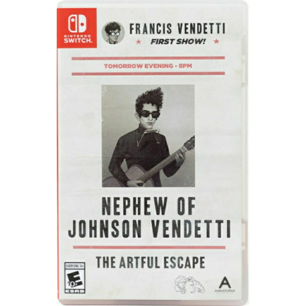 【全新現貨】NS Switch遊戲 The Artful Escape 奇妙逃脫 中文版 iam8bit 獨家版本 | 蝦皮購物