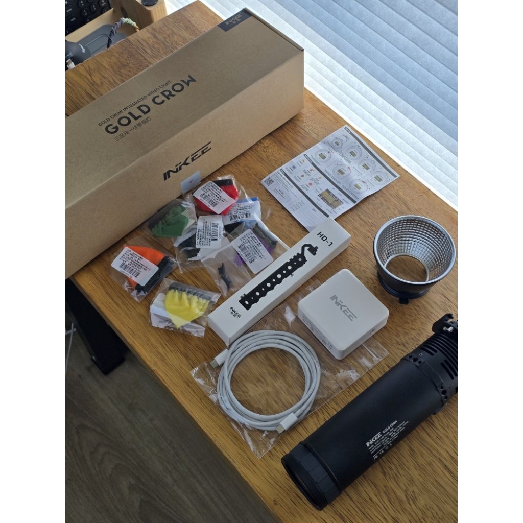 inkee 影器 gc60 60w持續燈 攝影燈 補光燈 含100w充電器 | 蝦皮購物