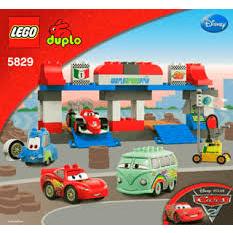 LEGO 樂高德寶 Cars The Pit Stop 5829 絕版(全新未拆品) | 蝦皮購物
