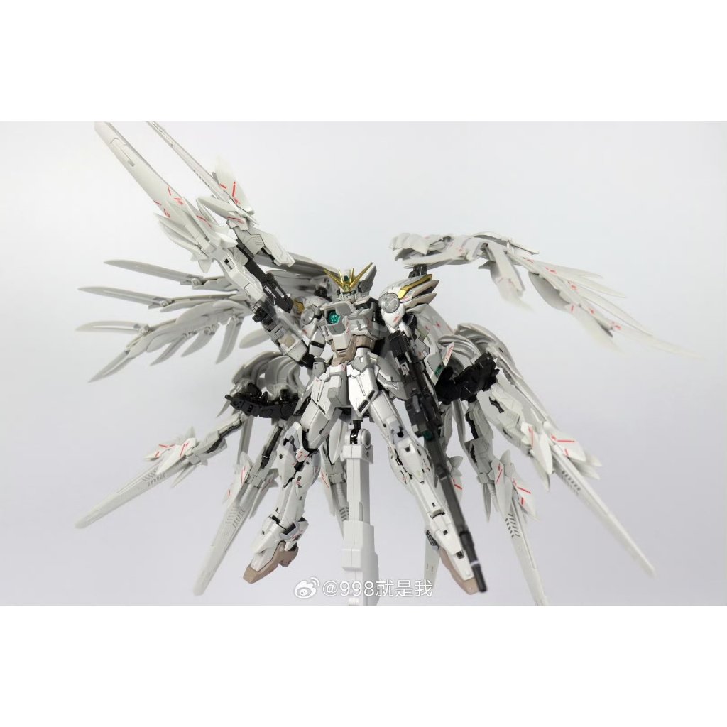 現貨 全新 合金骨架 拼裝模型 8827 MG 1/100 FIX 白雪姬 天使鋼彈 飛翼零式 卡版飛翼 非萬代 377 | 蝦皮購物