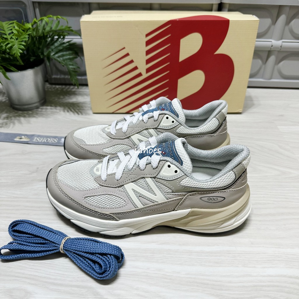 現貨 iShoes正品 New Balance 990 情侶鞋 v6 美製 皮革 復古 慢跑 休閒鞋 U990MM6 D | 蝦皮購物
