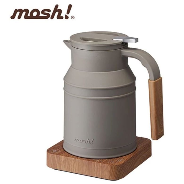 全新日本 mosh! 高顏質溫控電水壺 M-EK1 BR 棕 | 蝦皮購物