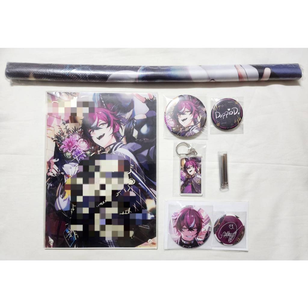 Nijisanji EN彩虹社 XSOLEIL Doppio 2023/2024 誕生日 生日板/掛軸/大小徽章組/吊飾 | 蝦皮購物