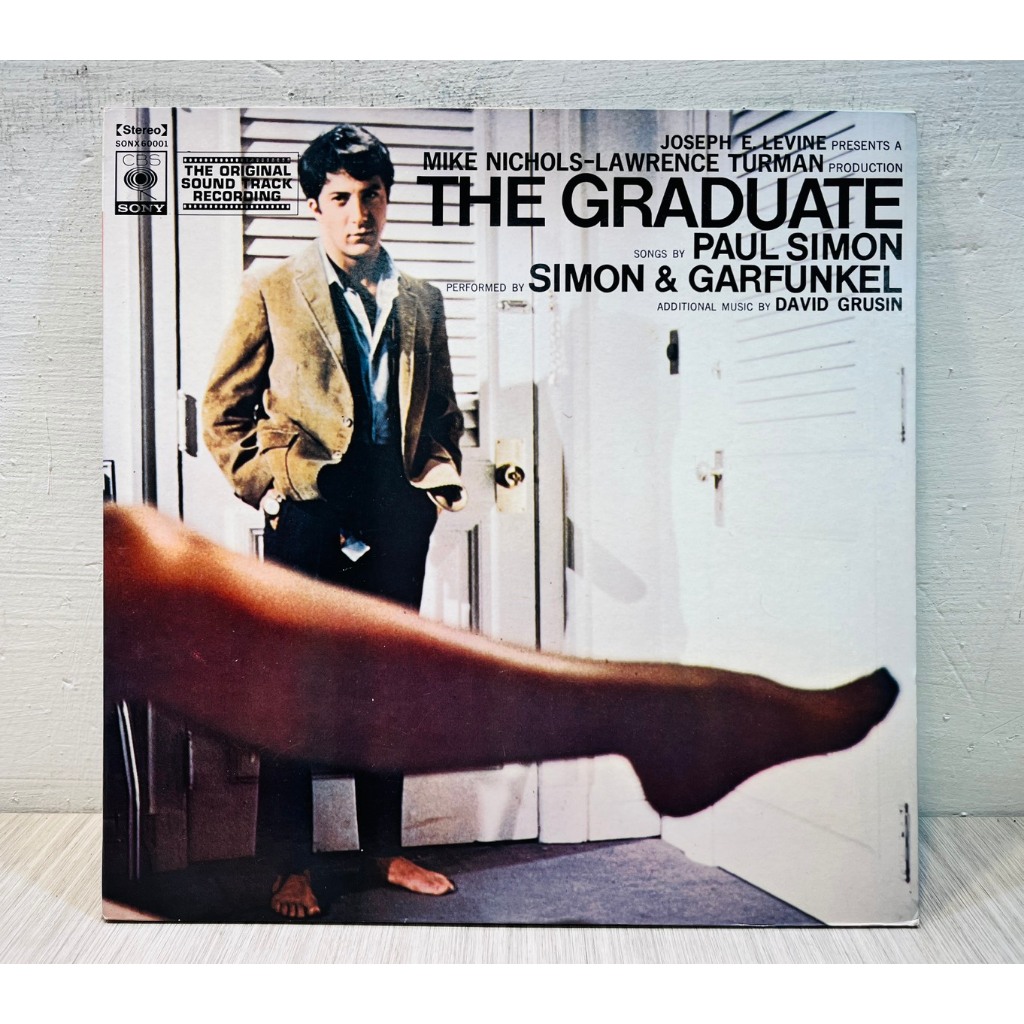 1972年日版 12吋LP 黑膠唱片 The Graduate 畢業生 電影原聲帶 Simon & Garfunkel | 蝦皮購物