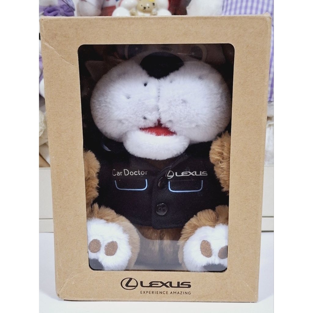 LEXUS cars Doctor 汽車醫生 哈巴狗 鬥牛犬 狗狗 布偶 絨毛玩偶 | 蝦皮購物