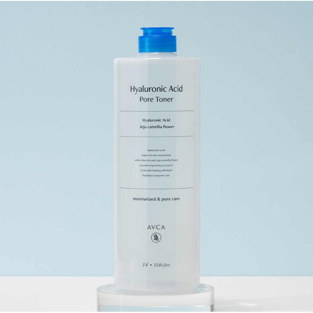 🔥AVCA🔥+🦐發票🔥玻尿酸保濕化妝水 - 1000ml/罐 敏感肌 保濕保養 | 蝦皮購物