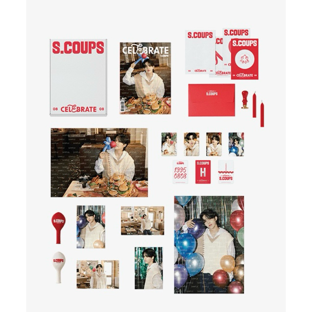 S.COUPS (SEVENTEEN) BIRTHDAY BOX 生日禮盒 | 蝦皮購物