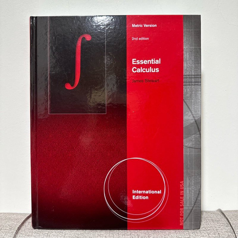 Essential Calculus 2nd Edition Metric Version James Stewart | 蝦皮購物