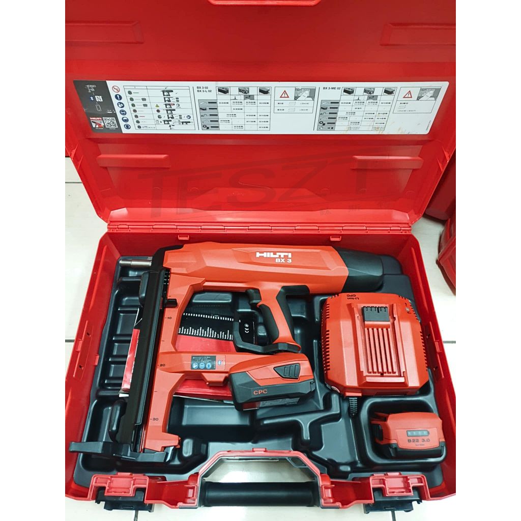 【快速出貨】喜利得 HILTI BX3-L 充電式擊釘槍 喜得釘 電動工具 電動擊釘槍 (含箱 九八成新) | 蝦皮購物