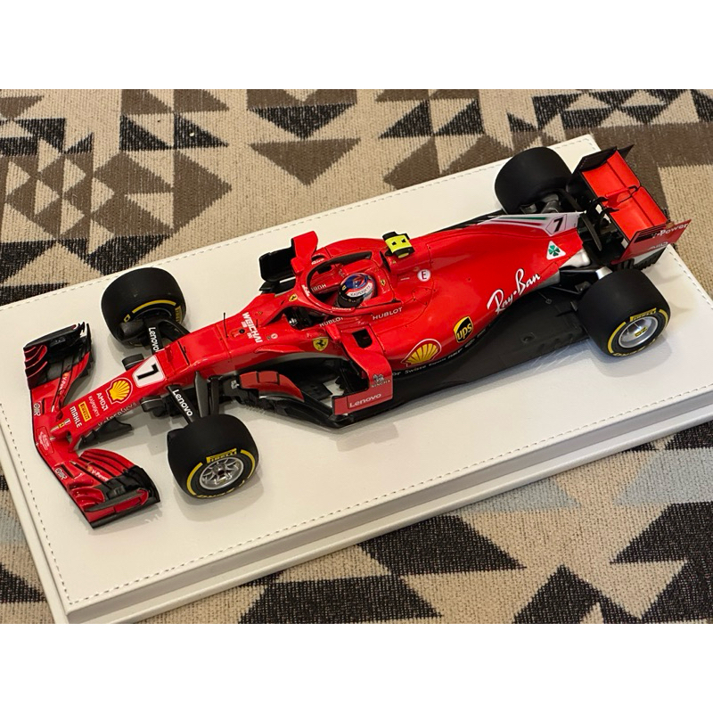 【現貨販售無盒車】BBR Ferrari SF-71H Kimi Räikkönen澳洲🇦🇺站 2018年法拉利F1 | 蝦皮購物