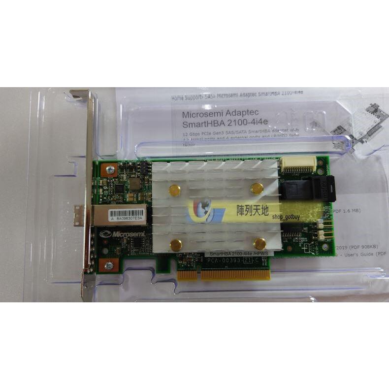 Adaptec SamrtHBA 2100-4i4e 有SFF8643 和 SFF8644 2種PORT 拓展卡 直通卡 | 蝦皮購物