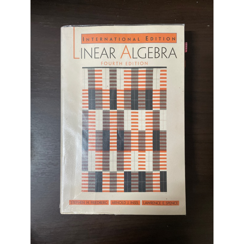 LINEAR ALGEBRA (FOURTH EDITION) | 蝦皮購物