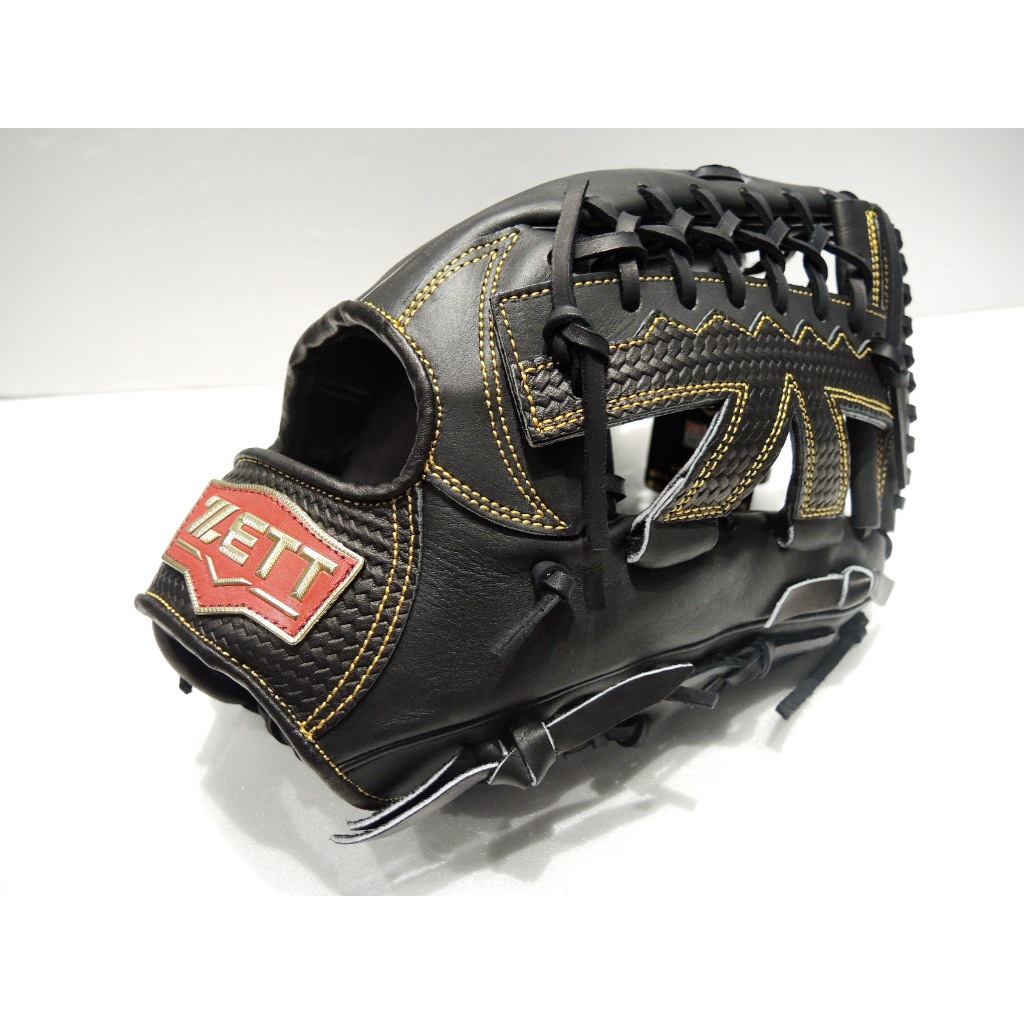 日本品牌 ZETT 365系列 A級硬式牛皮 棒壘球 野手手套 外網檔 黑(BPGT-36537)附贈手套袋 | 蝦皮購物