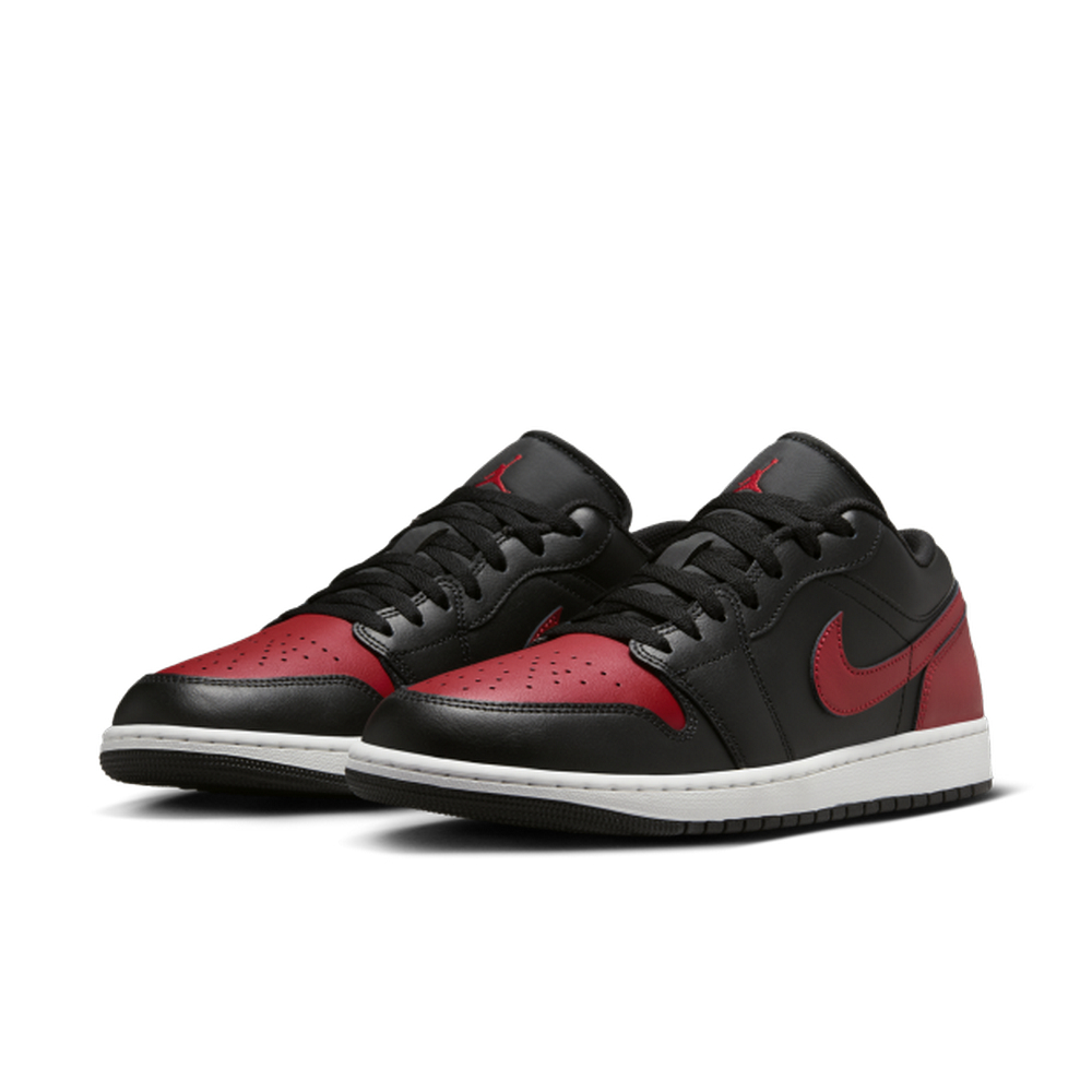 【NIKE】AIR JORDAN 1 LOW 休閒鞋 男款 紅黑 553558-067 | 蝦皮購物