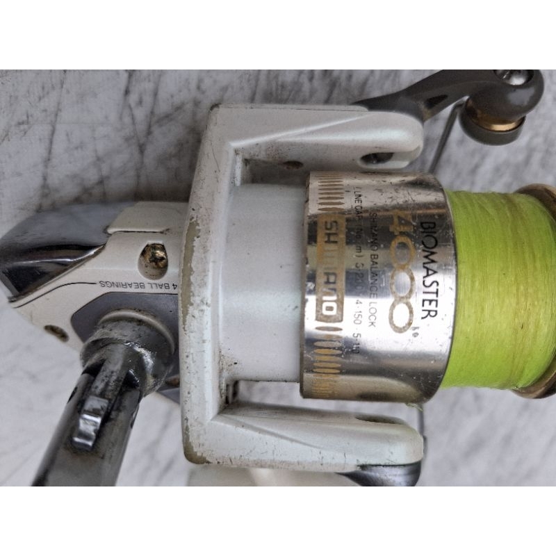 SHIMANO BIOMASTER 4000 日本國製造JAPAN 紡織型捲線器 | 蝦皮購物