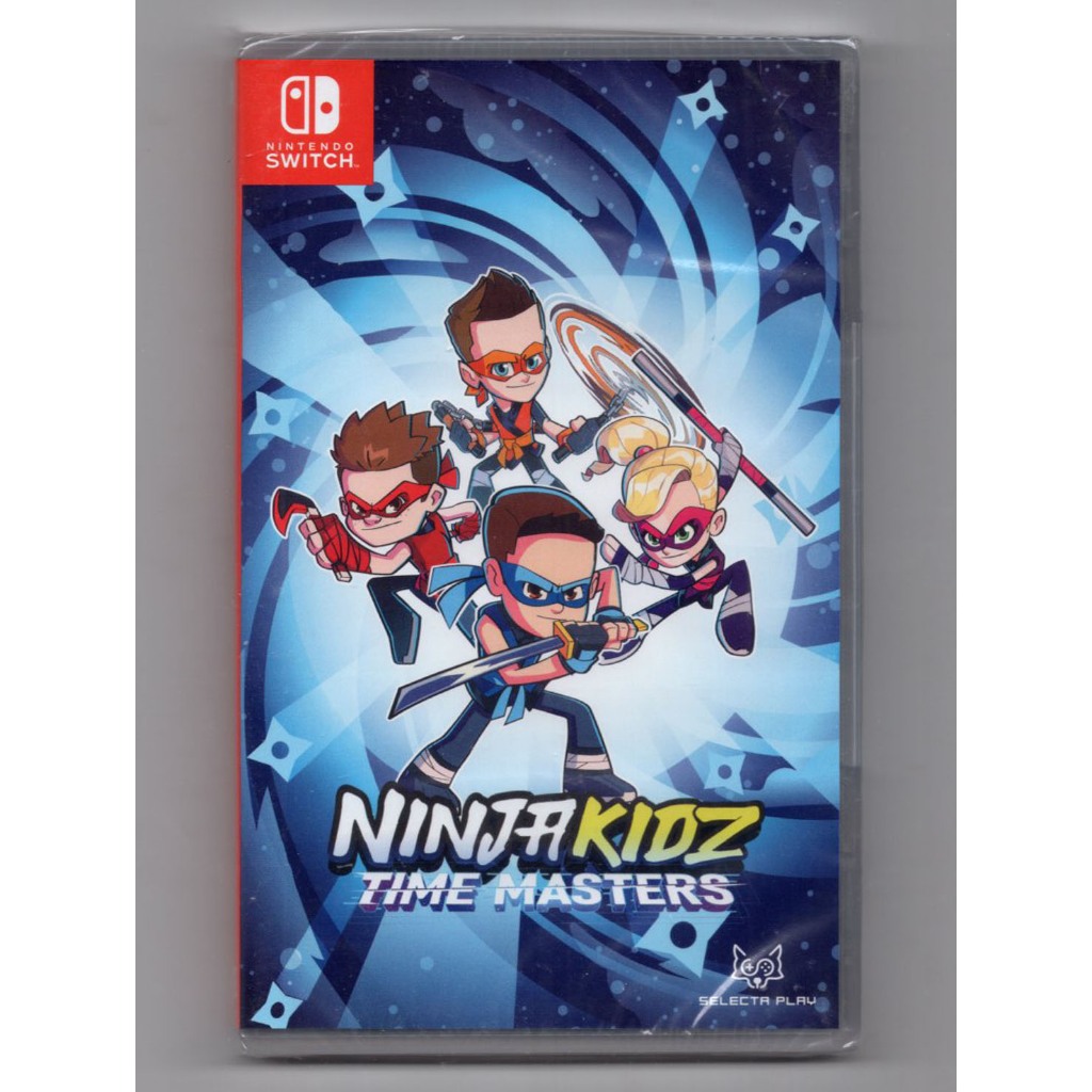 【補貨中】全新 NS Switch Ninja Kidz Time Masters 美版 英文 | 蝦皮購物