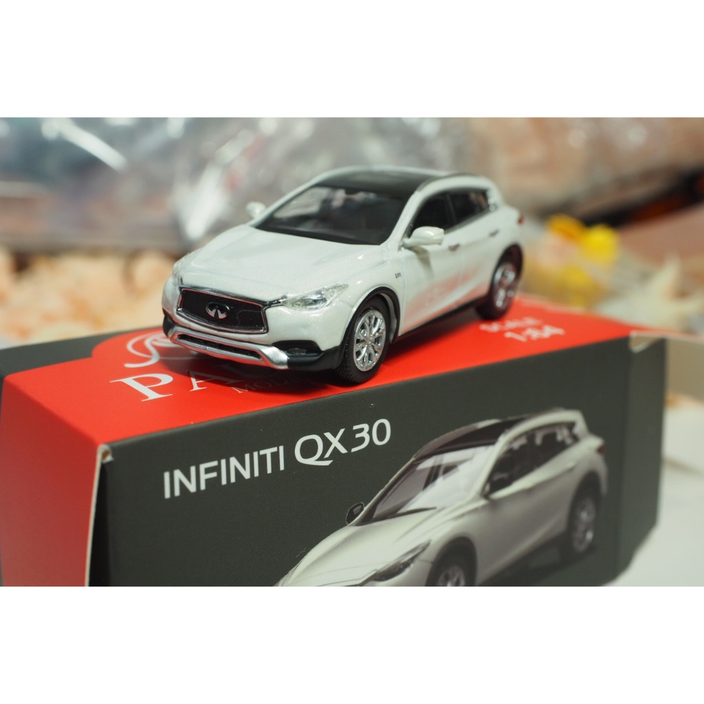 PAUDI 1/64 INFINITI QX30 白色 日產授權模型車廠商 全新現貨 SUV | 蝦皮購物
