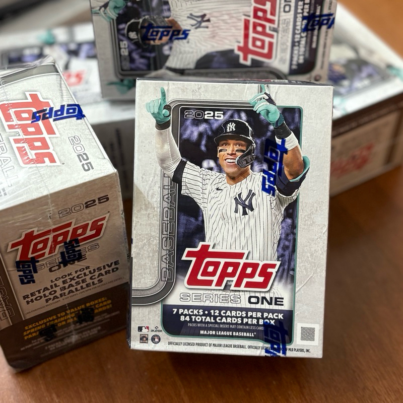 全新現貨 2025 Topps Series 1 Baseball Blaster Box 棒球卡盒 | 蝦皮購物