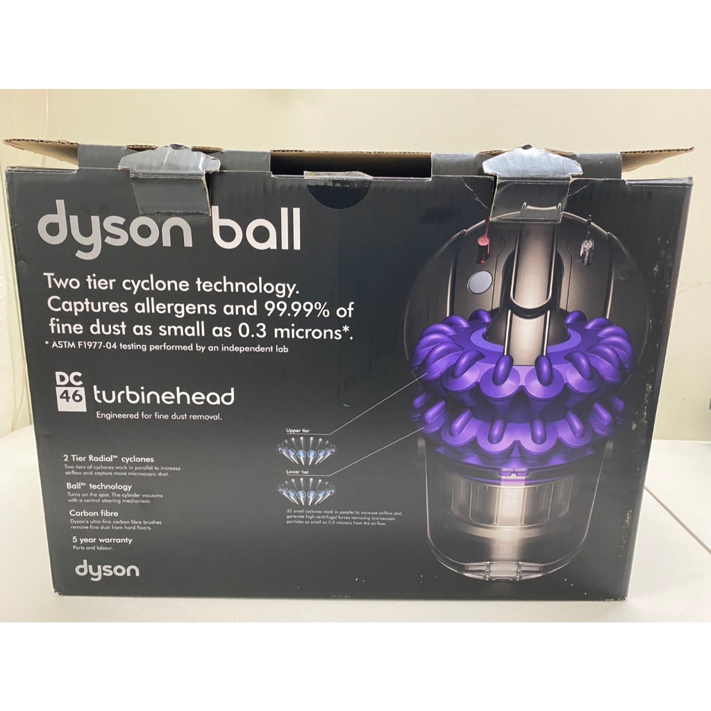 全新只開盒 不看說明的不要下單 Dyson DC46 Turbinehead 圓筒式吸塵器 | 蝦皮購物