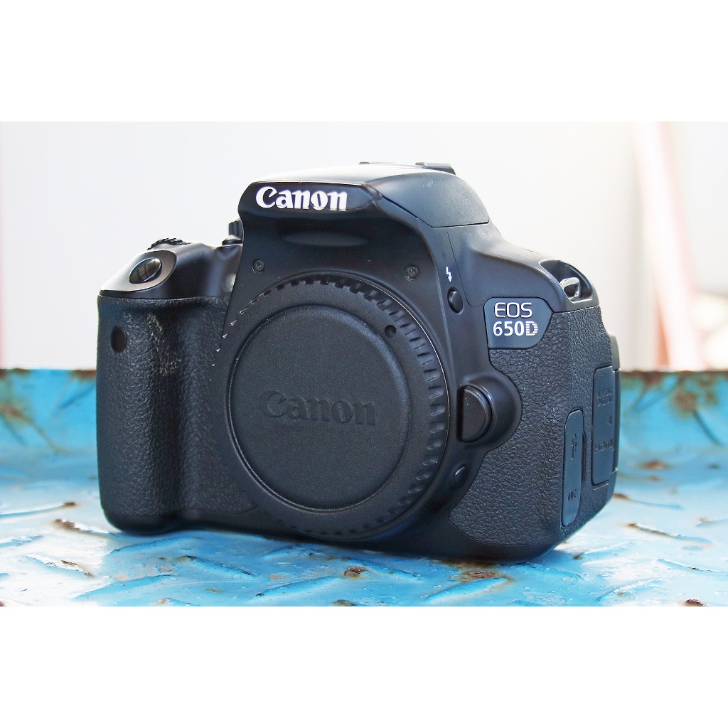 C5.CANON 650D 觸控單眼相機 單機身+電池+充電器 | 蝦皮購物