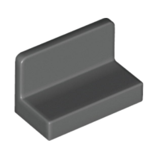 COOLPON｜這是樂高®LEGO®的正版零件 4865b 15714 26169 Panel 1x2x1 壁板 深灰 | 蝦皮購物