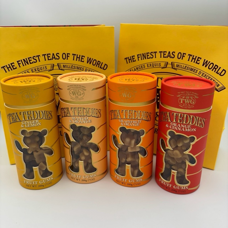 TWG tea teddies 小熊糖果（附提袋 ! ) | 蝦皮購物