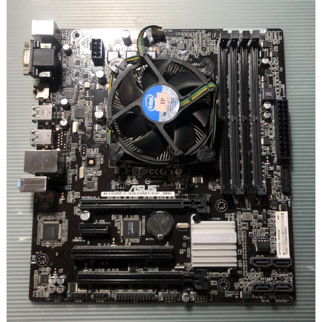 ☆軒媽小舖☆ 華碩 B150M-C/D620MT/DP_MB主機板+i5-6500 CPU $1250 | 蝦皮購物