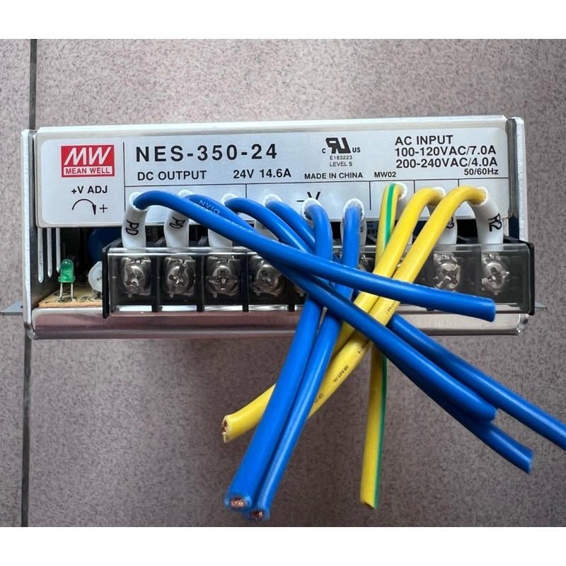 MEAN WELL NES-350-24電源供應器 | 蝦皮購物