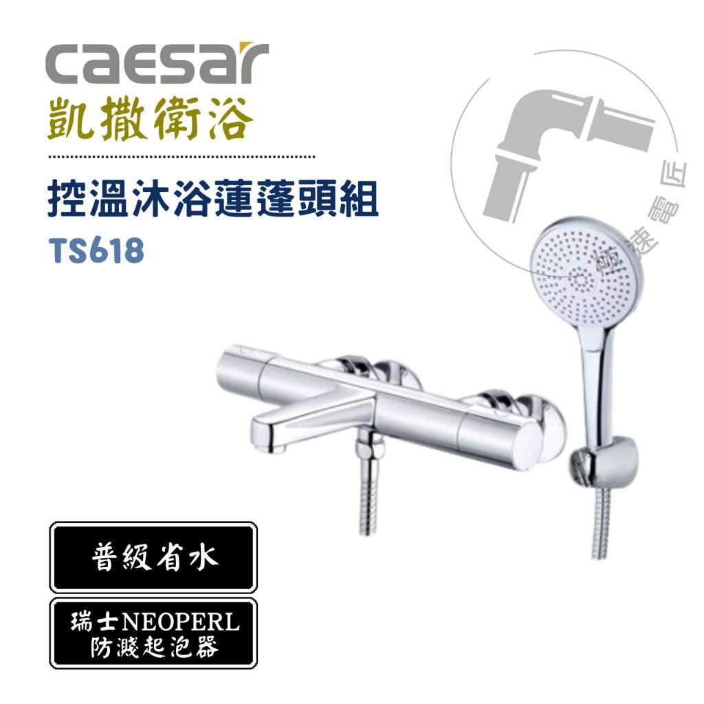 Caesar 凱撒 TS618 控溫蓮蓬頭組 沐浴龍頭組 | 蝦皮購物