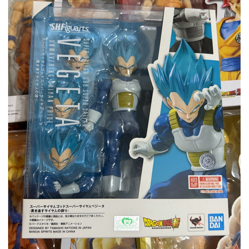 全新 七龍珠 代理版S.H.Figuarts SHF S.H.F 超藍 神 達爾 貝吉塔 | 蝦皮購物