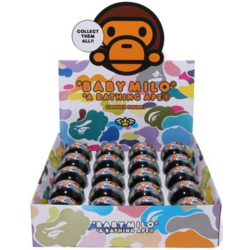 全新 未出袋 A BATHING APE BAPE BABY BAPE milo 第四波 扭蛋 轉蛋 一套 五隻 含隱藏 | 蝦皮購物