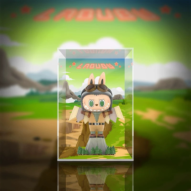 《Yao 挖寶趣》 泡泡瑪特 PVC GK 黏土人 黏土娃 盒玩 食玩 雕像 燈光 階梯 尺寸客製化 展示盒52 | 蝦皮購物