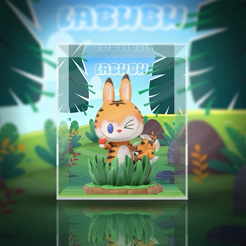 《Yao 挖寶趣》 泡泡瑪特 PVC GK 黏土人 黏土娃 盒玩 食玩 雕像 燈光 階梯 尺寸客製化 展示盒59 | 蝦皮購物