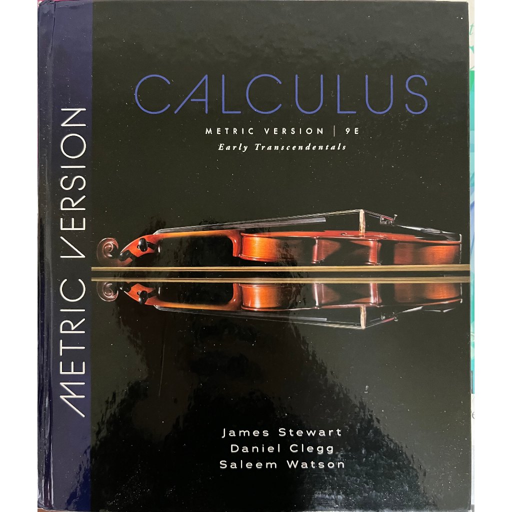 [二手書] 微積分原文書 calculus (9E) James Stewart | 蝦皮購物