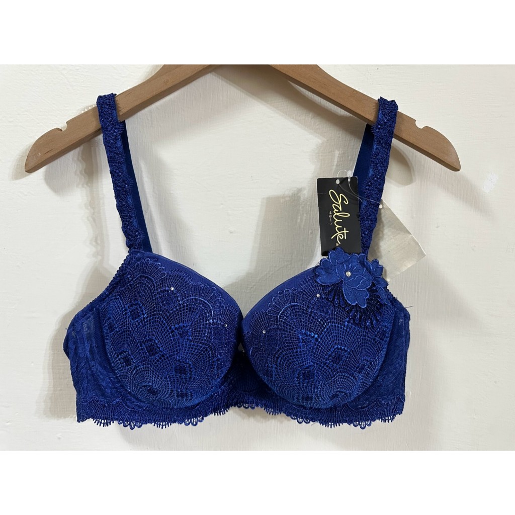 Salute 莎露內衣 細緻蕾絲內衣 高CP 只屬與妳 80C 85C 70D 75D 80D 75E 藍色 | 蝦皮購物