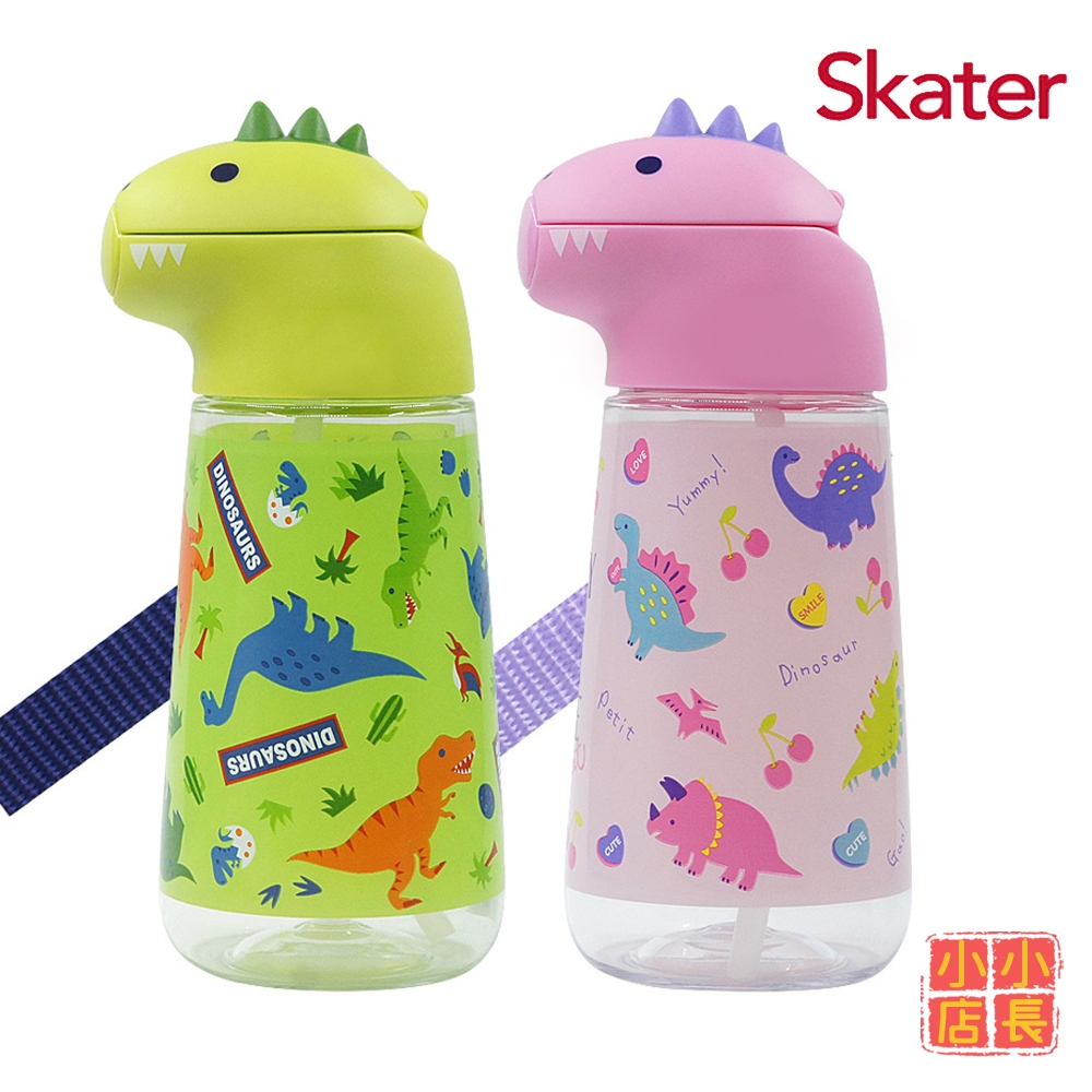 小小店長☻ Skater 420ml 恐龍吸管水壺｜PSHC4DK｜恐龍水壺｜吸管水壺｜兒童水壺 | 蝦皮購物
